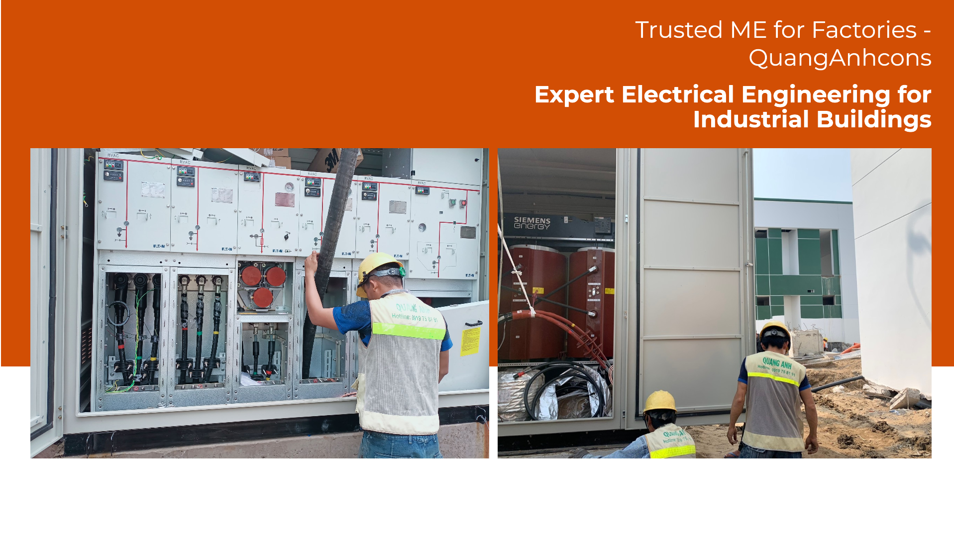 Quanganhcons - Reliable Industrial Plant Construction Contractor