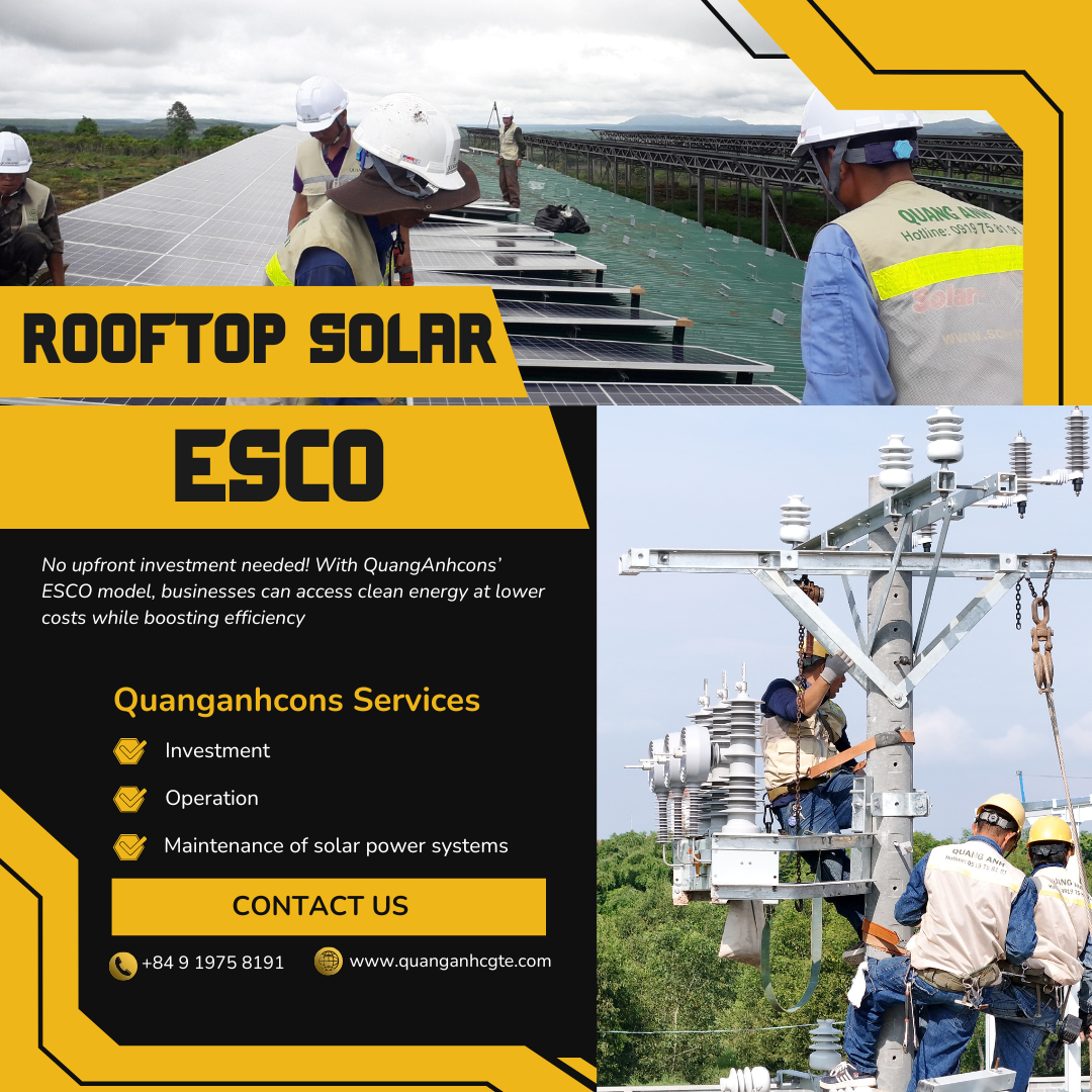 ESCO Solar Rooftop Investment – A Cost-Saving Power Solution for Factories